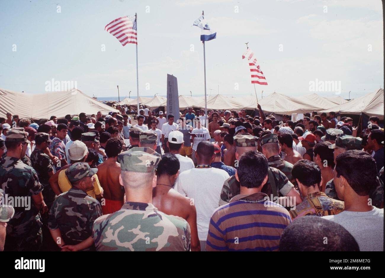 Cuban migrants and The Joint Task Force join together to dedicate a ...