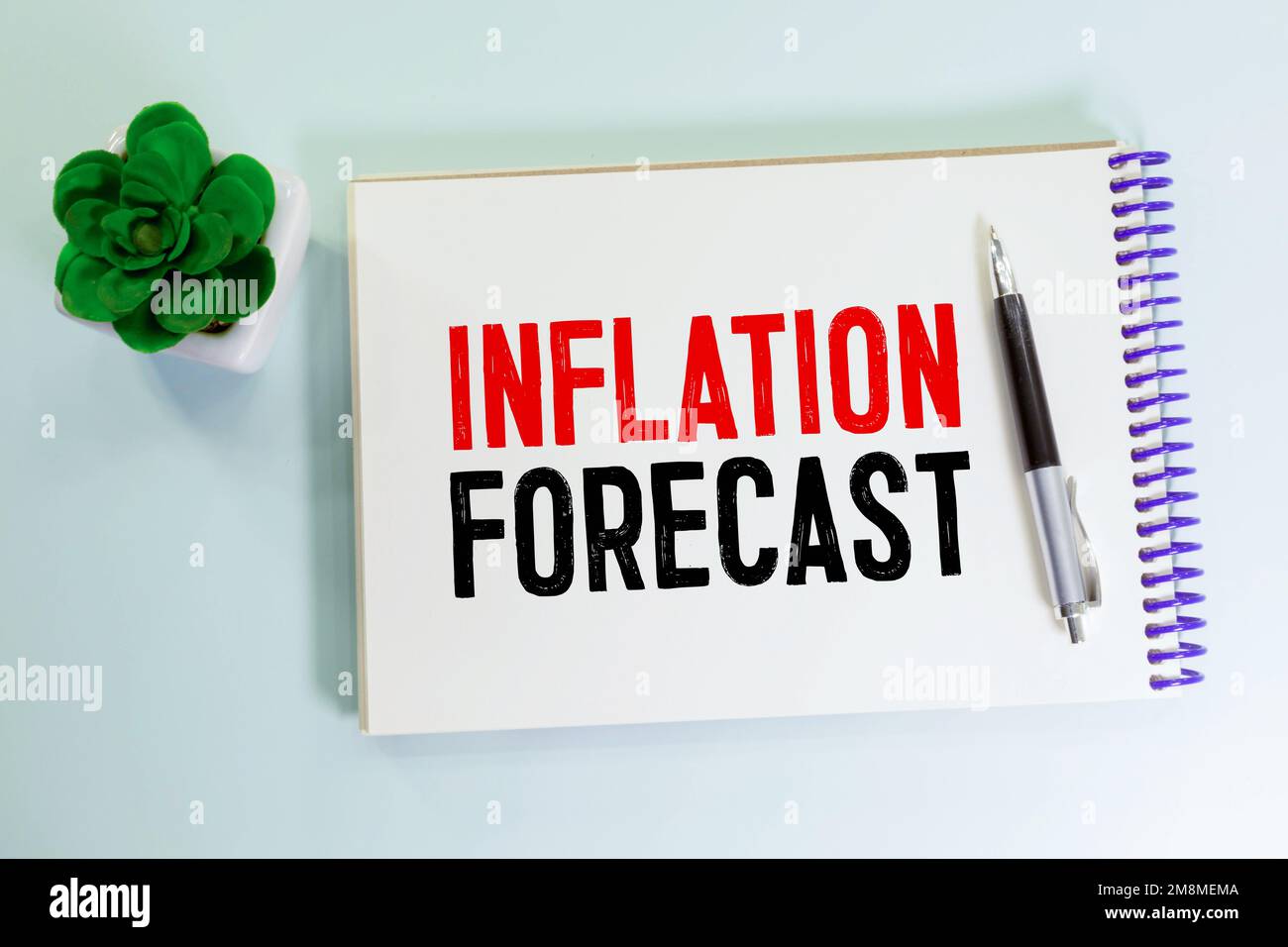 Inflation shocks symbol. Concept words Inflation shocks on wooden ...