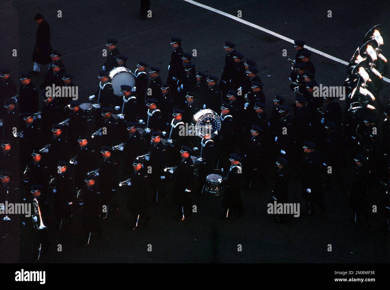Marching band air angle hi-res stock photography and images - Alamy