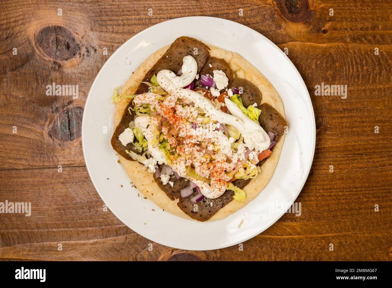 Gyro plate hi-res stock photography and images - Alamy