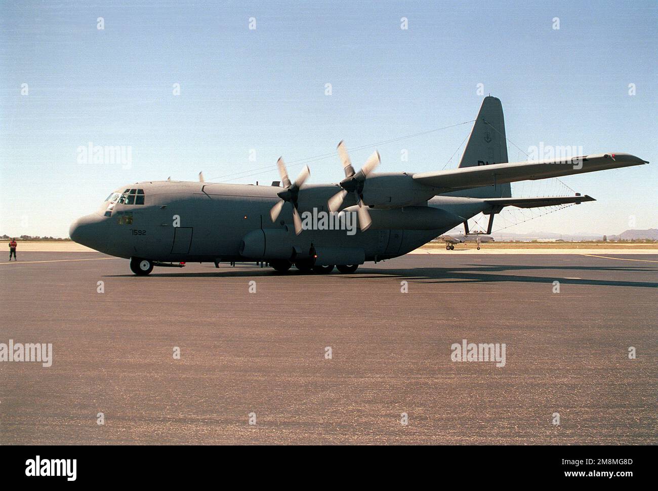 The new Compass Call Block 30 Aircraft arrives at Davis-Monthan AFB ...
