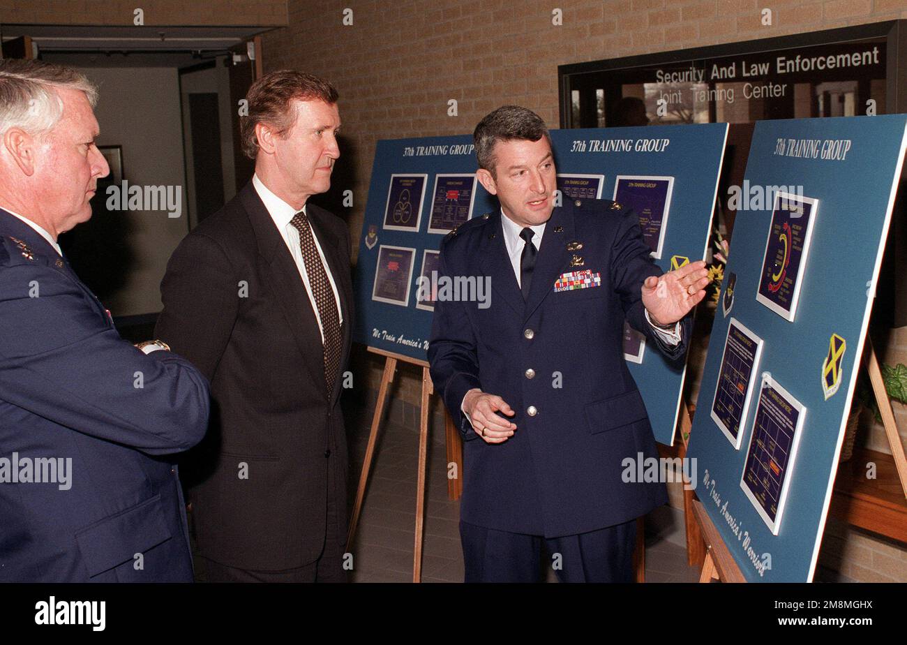 (Left to Right) General Billy J. Boles, AETC Commander and Secretary of ...
