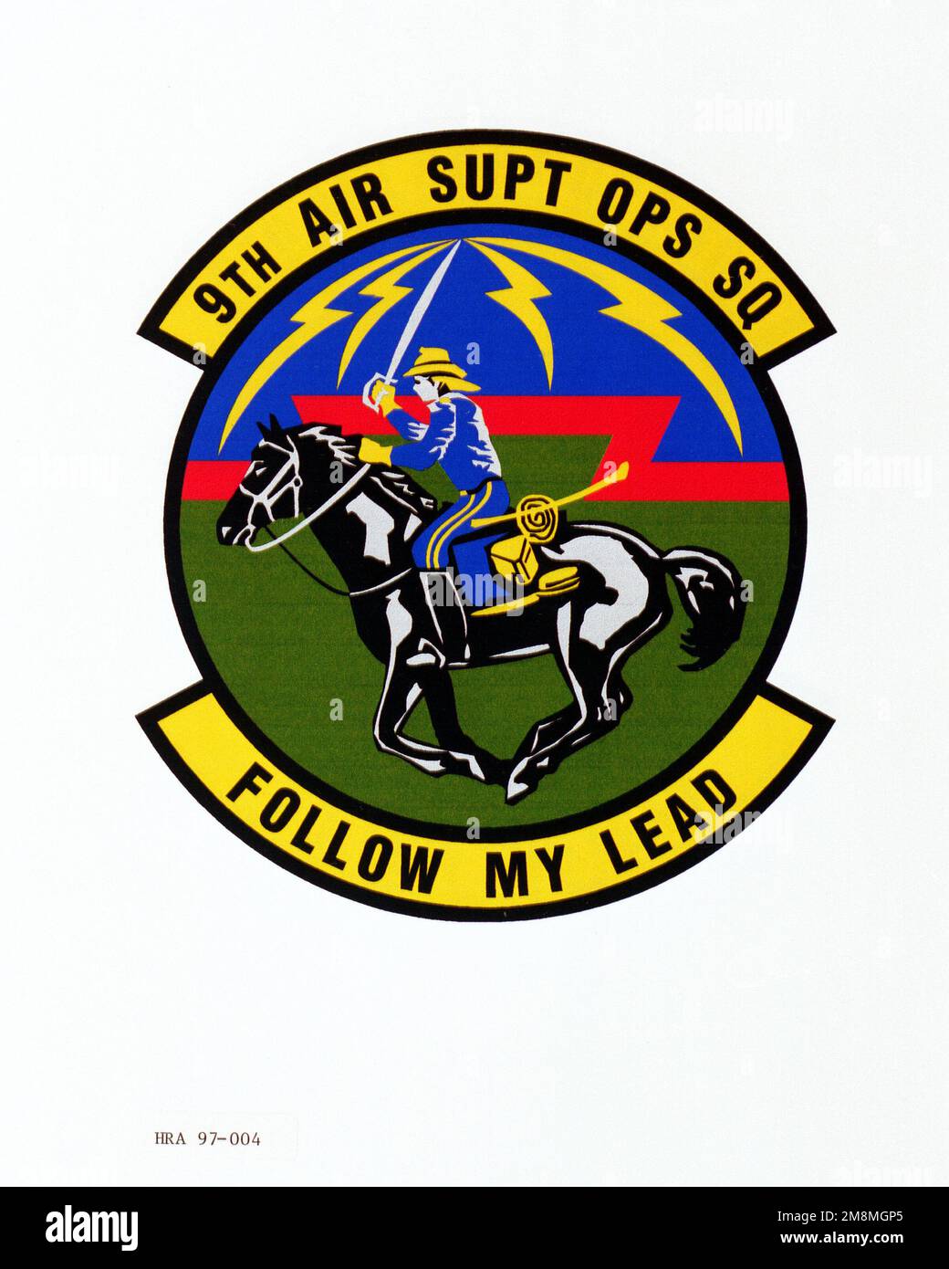 Air Force Organizational Emblem: 9th Air Support Operations, Squadron ...