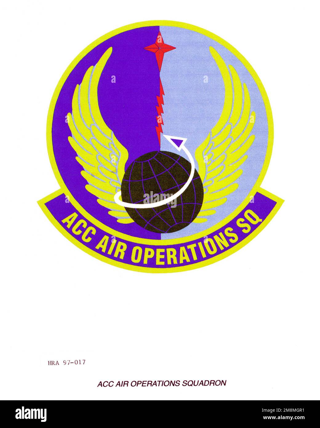 Air Force Organizational Emblem: ACC Air Operations Squadron, Air ...