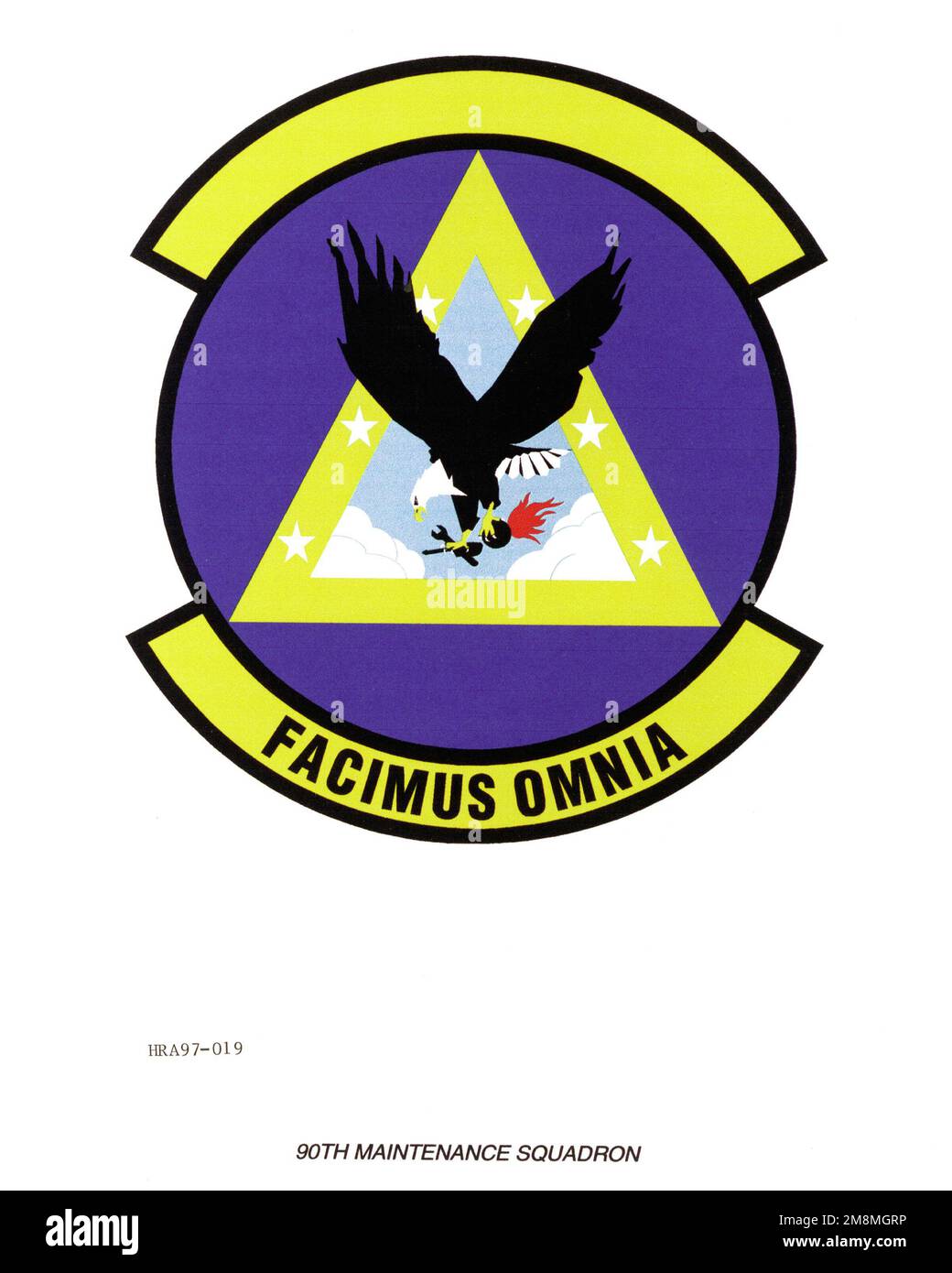 Air Force Organizational Emblem: 90th Maintenance Squadron, Air Force ...