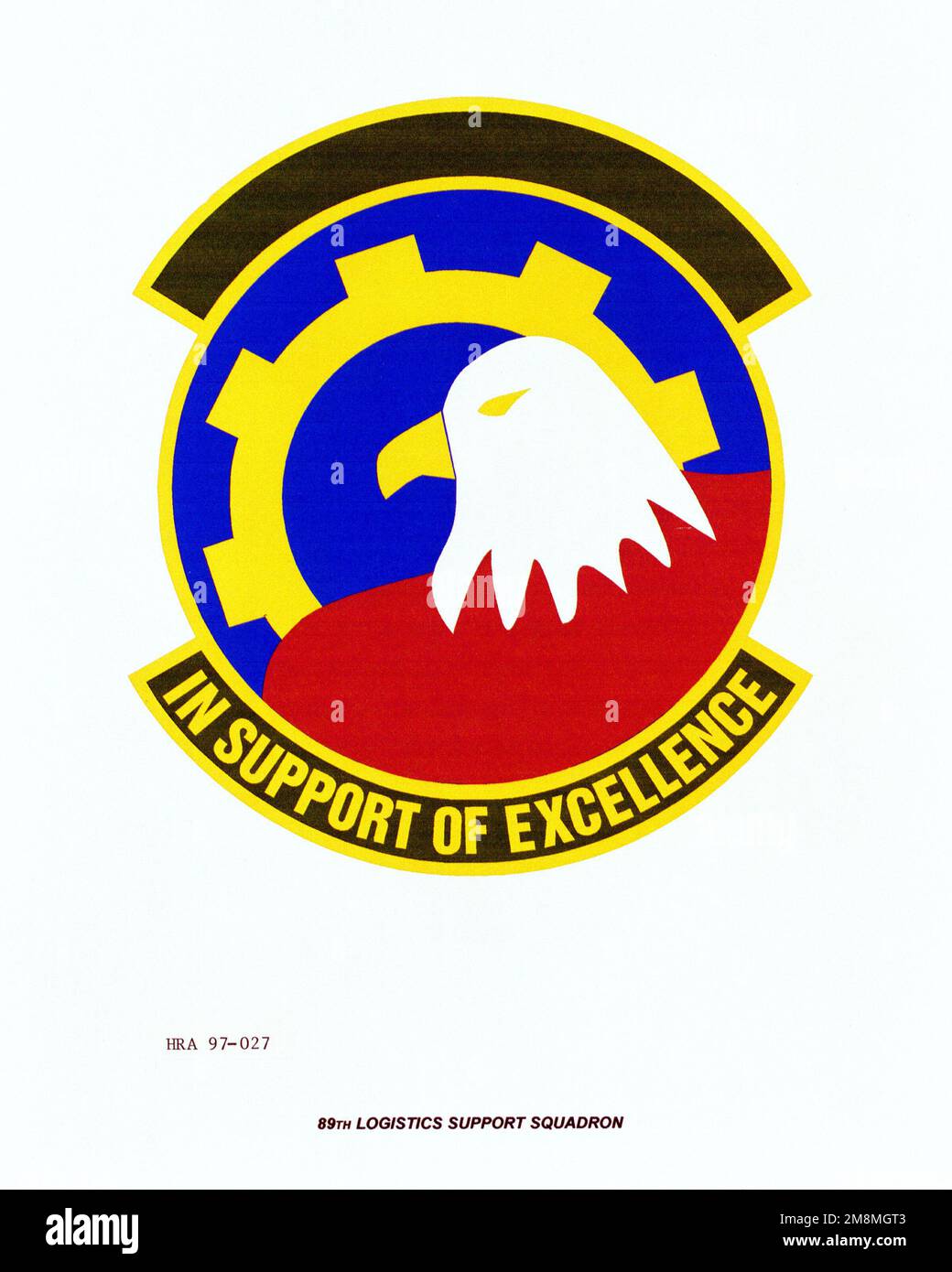 Air Force Organizational Emblem: 89th Logistics Support Squadron, Air ...