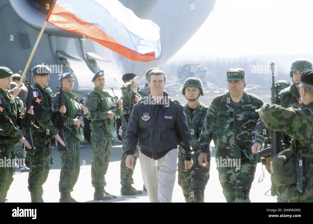 The Honorable William S. Cohen, U.S. Secretary of Defense, arrives in ...
