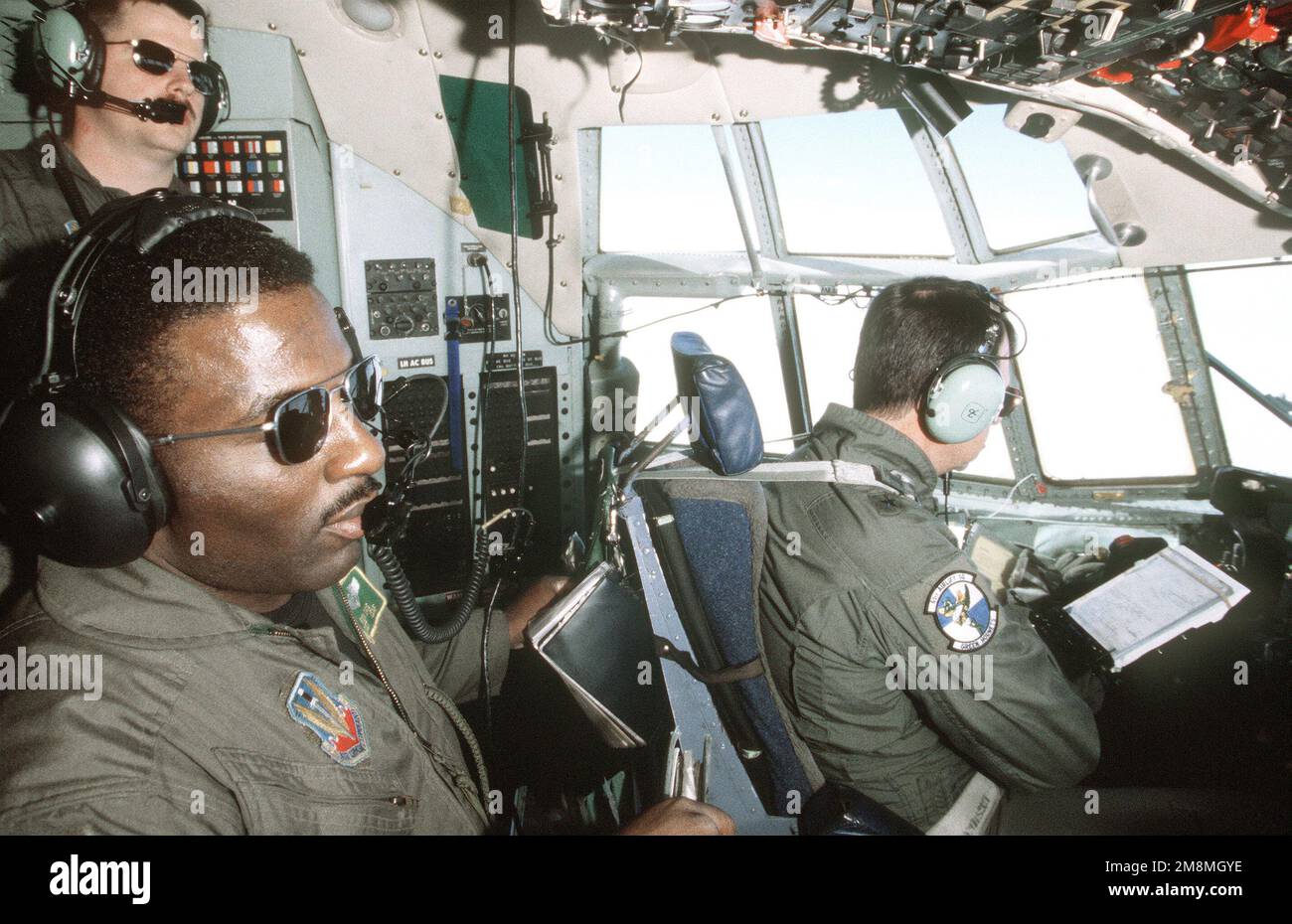 Brig. GEN. John Brooks, Aircraft Commander and the Commander of the ...