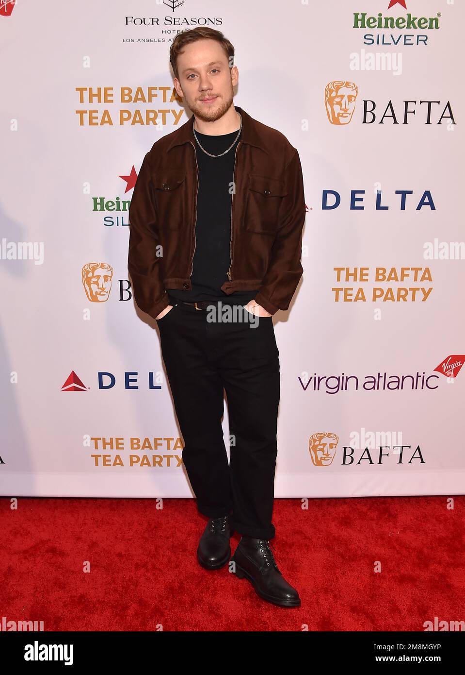 Los Angeles, USA. 14th Jan, 2023. Joe Cole arriving to the 2023 BAFTA ...