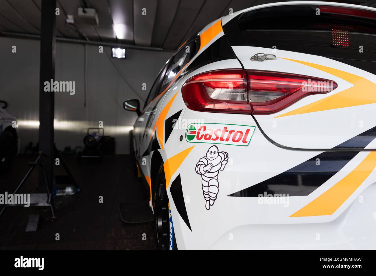 castrol michelin body, carrosserie, illustration during the 2023 Clio ...