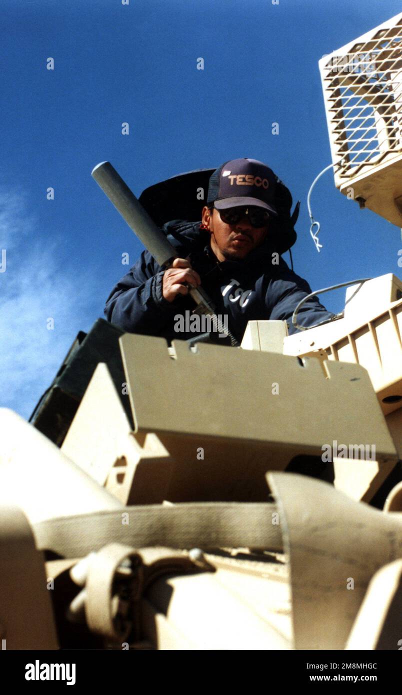 Eddie Peredo, a civilian electronics technician from the Test ...