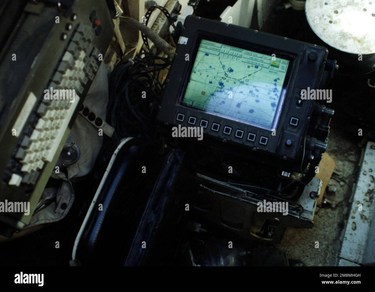 The US Army new Applique computer system, the central Windows-based ...