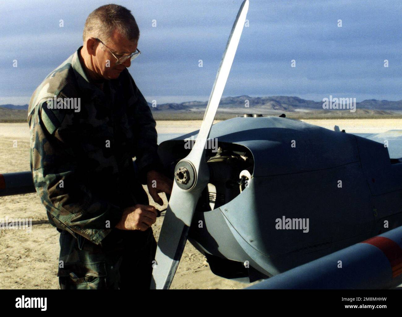 US Army, STAFF Sergeant (SSG) Dale Pierce, flight line operator, A ...