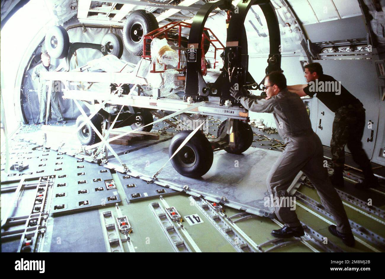 Members of the 78th Air Refueling Squadron, McGuire Air Force Base, New ...