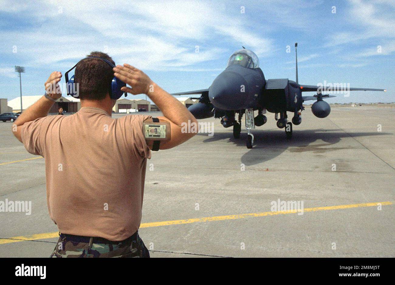 Crew CHIEF SSGT Jim Harr, 336th Fighter Squadron, Seymore Johnson Air ...