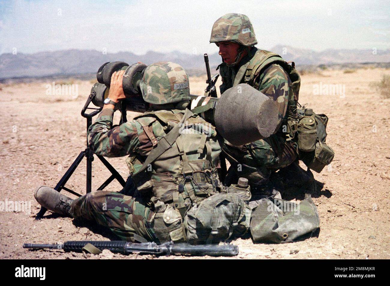 970423-M-8708Y-002. [Complete] Scene Caption: Marines of DRAGONS ...