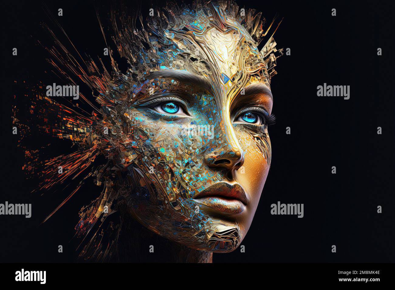 Humanoid cybernetic girl hi-res stock photography and images - Alamy
