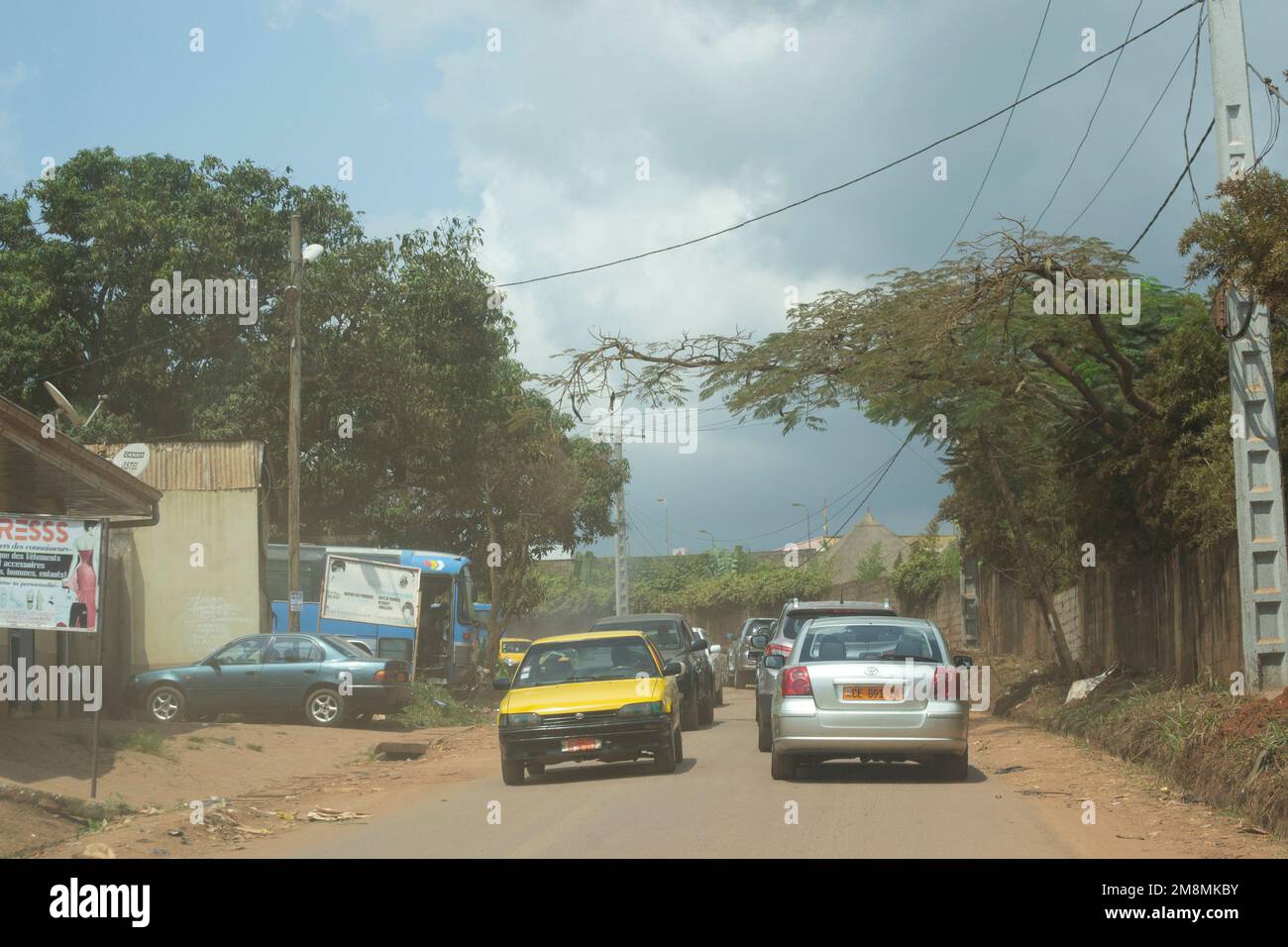 view from Yaounde, Cameroon Stock Photo - Alamy