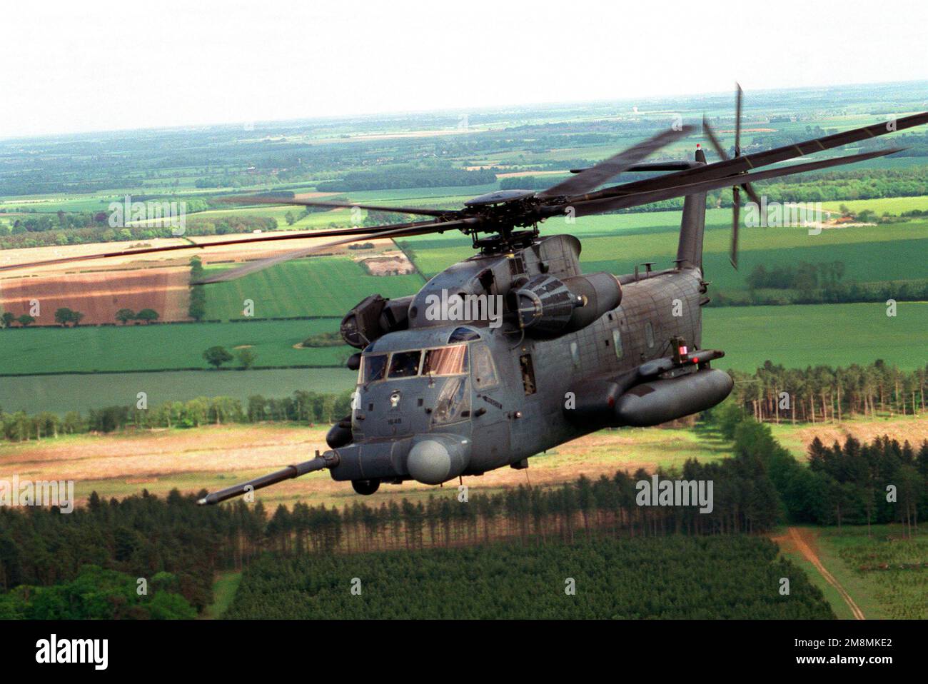 Air to air view of a MH-53J Pave Low III helicopter from the 21st ...