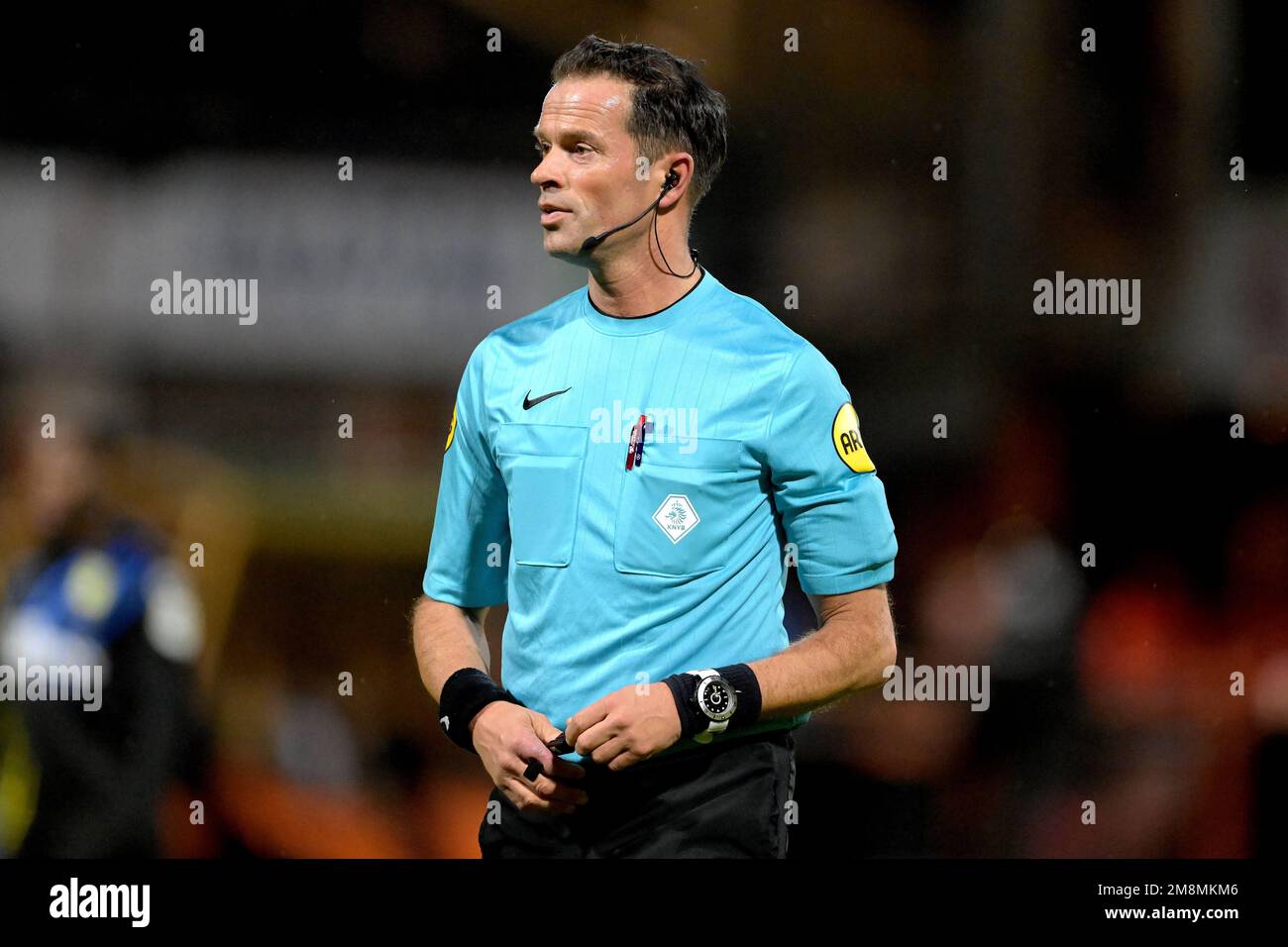 Netherlands. 14th Jan, 2023. VOLENDAM - Referee Bas Nijhuis during the ...