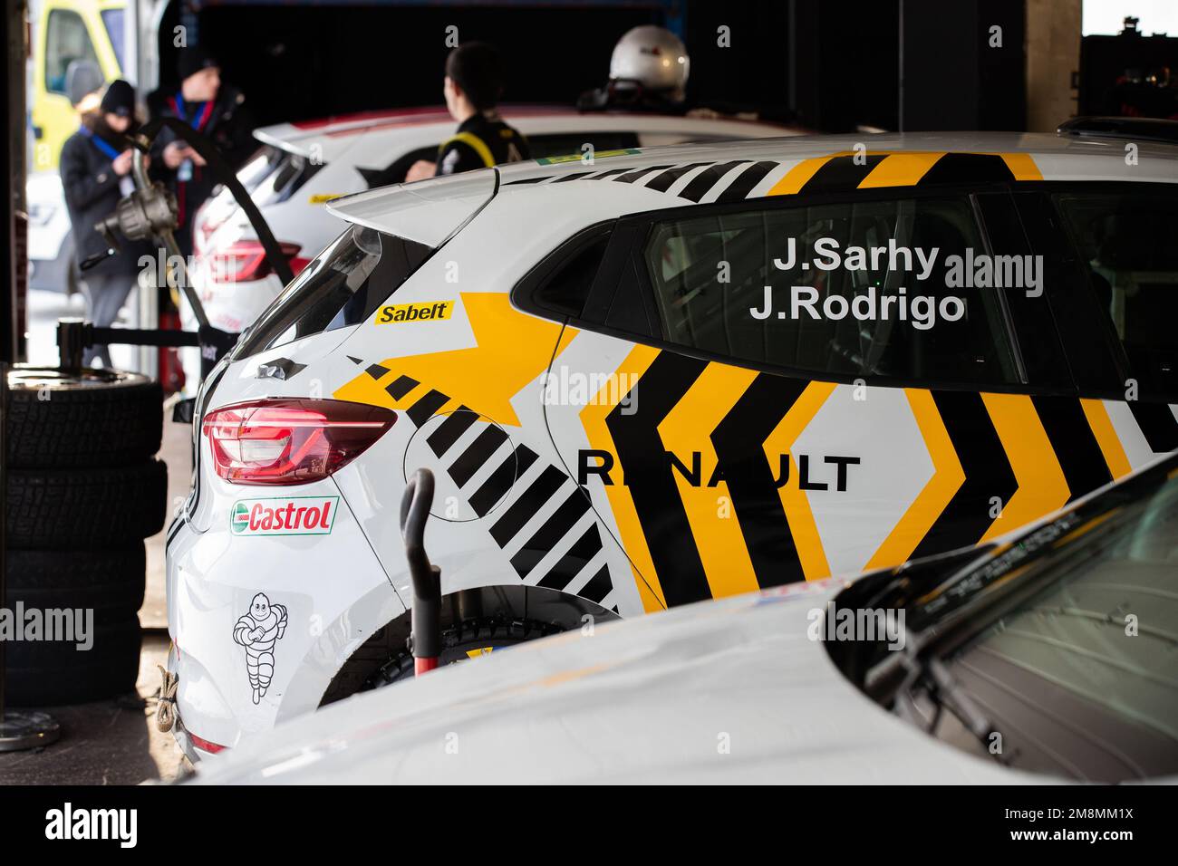 Brunet Competition body, carrosserie, during the 2023 Clio Ice Trophy ...