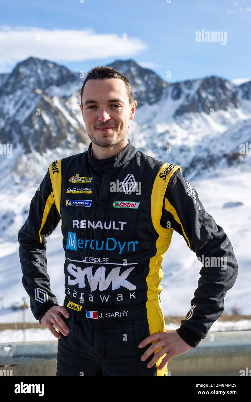 SARHY Jeremy (FR) BRUNET COMPETITION, portrait during the 2023 Clio Ice ...