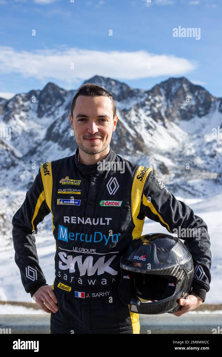 SARHY Jeremy (FR) BRUNET COMPETITION, portrait during the 2023 Clio Ice ...