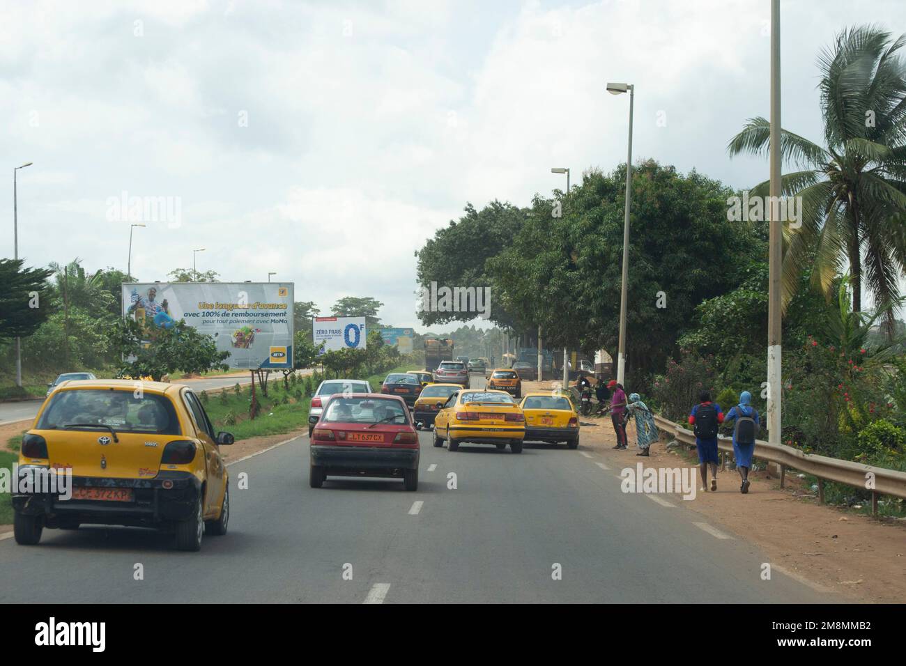view from Yaounde, Cameroon Stock Photo - Alamy