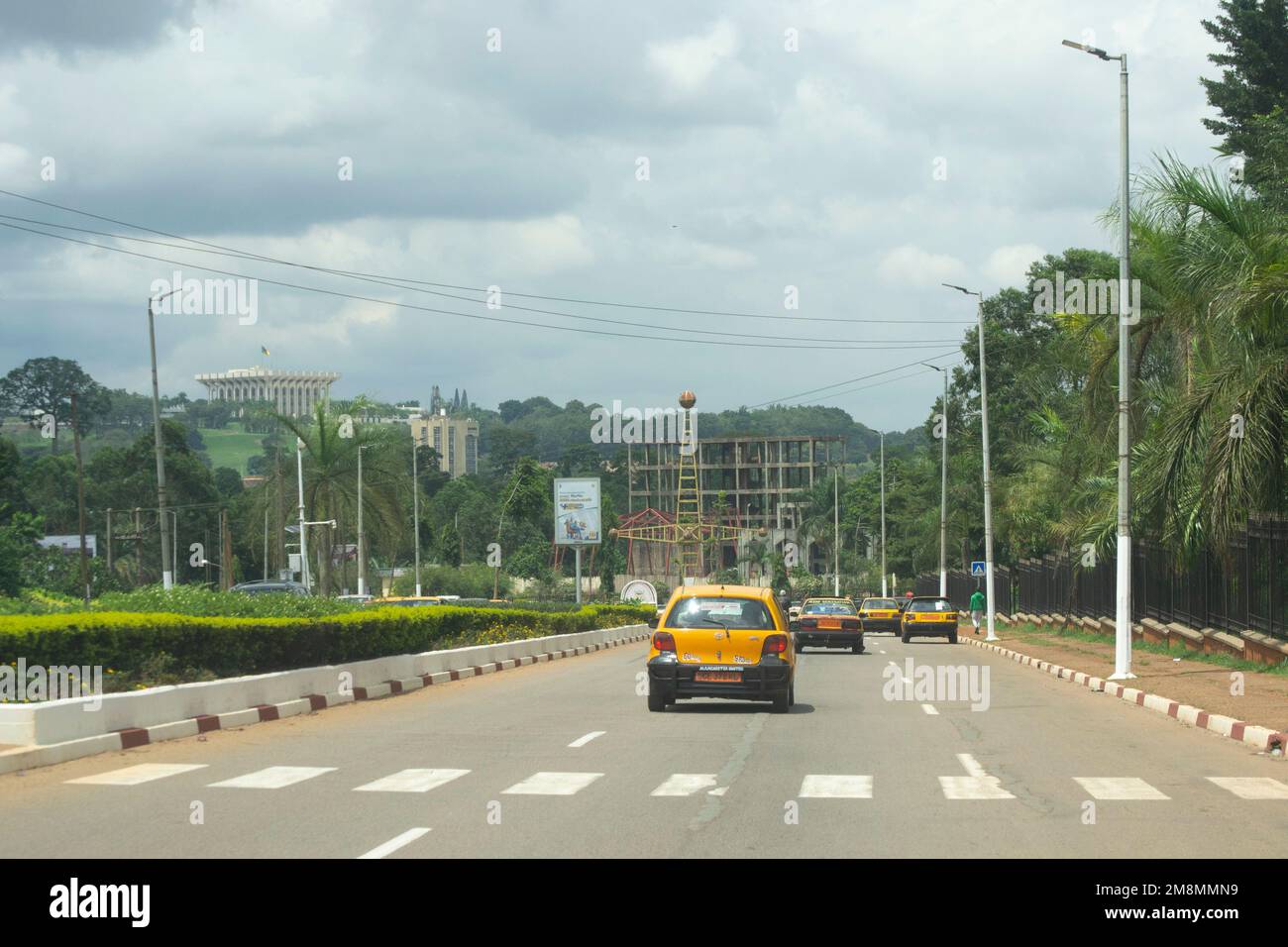 view from Yaounde, Cameroon Stock Photo - Alamy