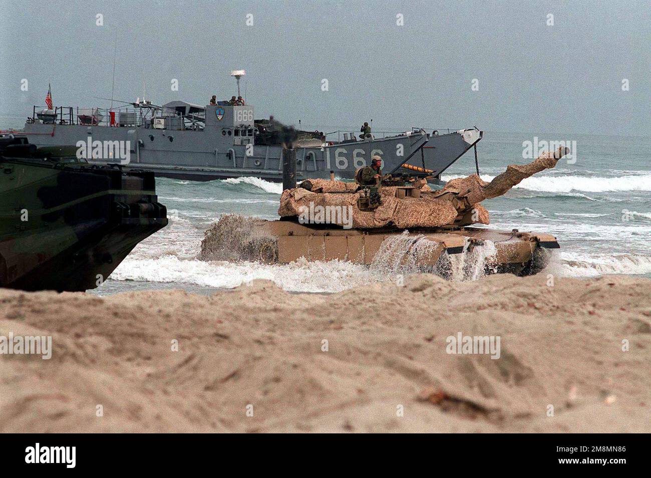 970628-M-9368G-015. [Complete] Scene Caption: An M1A1 Abrams Main ...