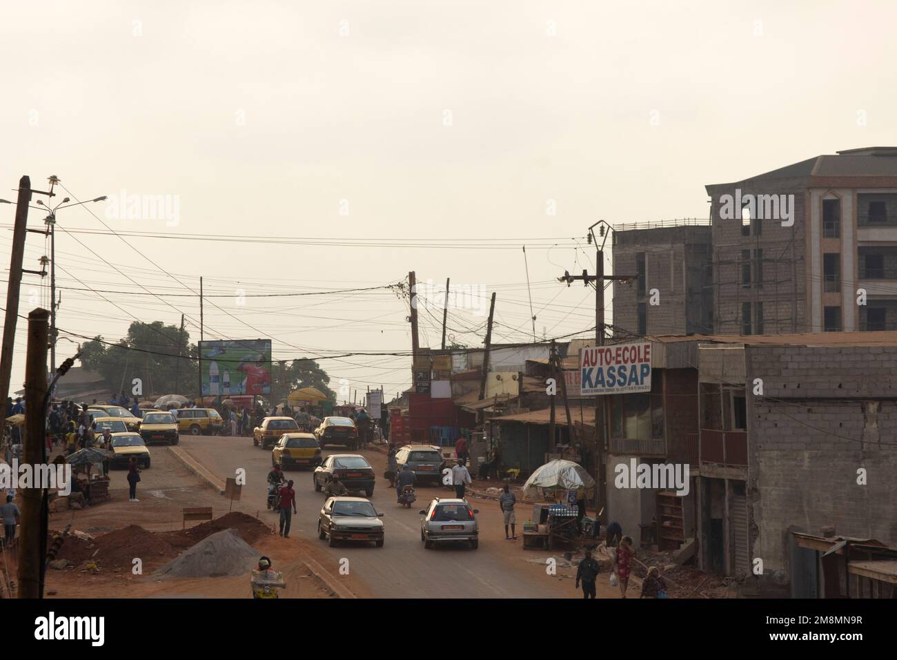 view from Yaounde, Cameroon Stock Photo - Alamy
