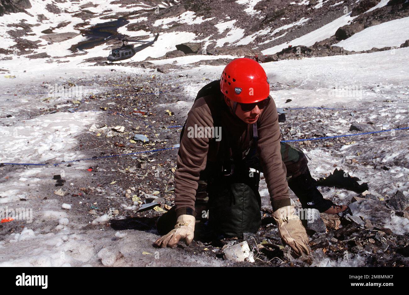 1LT Eric Soto, a member of the Accident Investigation Board for the A ...