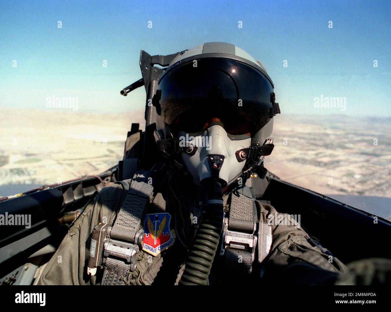 Looking back at the pilots perspective of his back seater in an F-15E ...