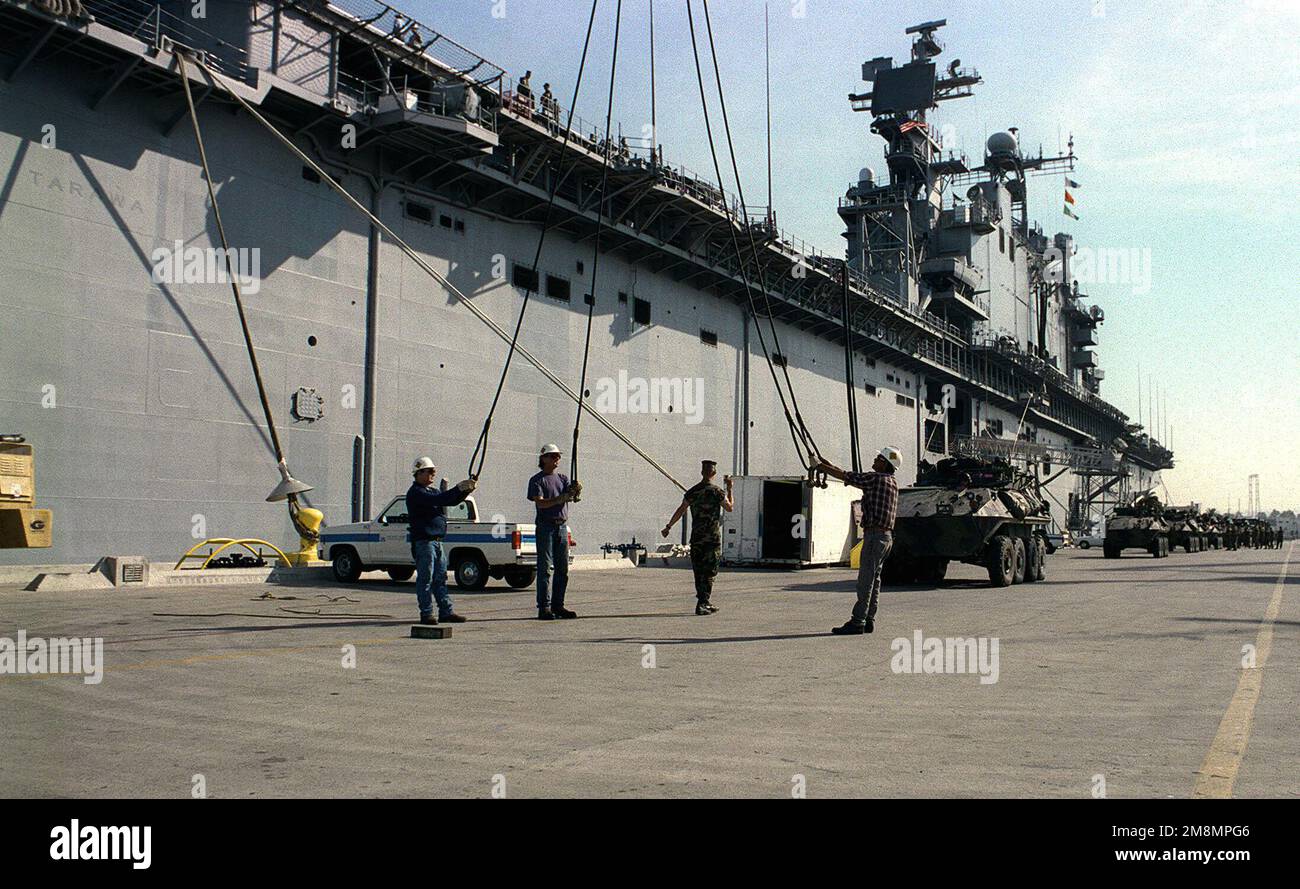One of many Light Armored Vehicle-Command and Control (LAV-C2) is ...