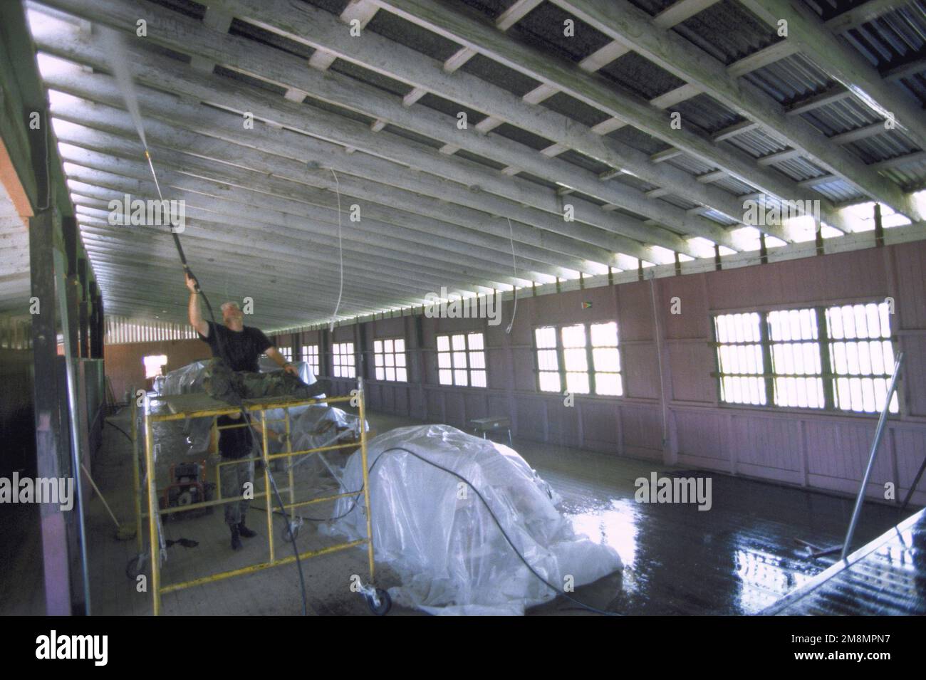 Members from the 820th Red Horse Squadron, Nellis Air Force Base ...