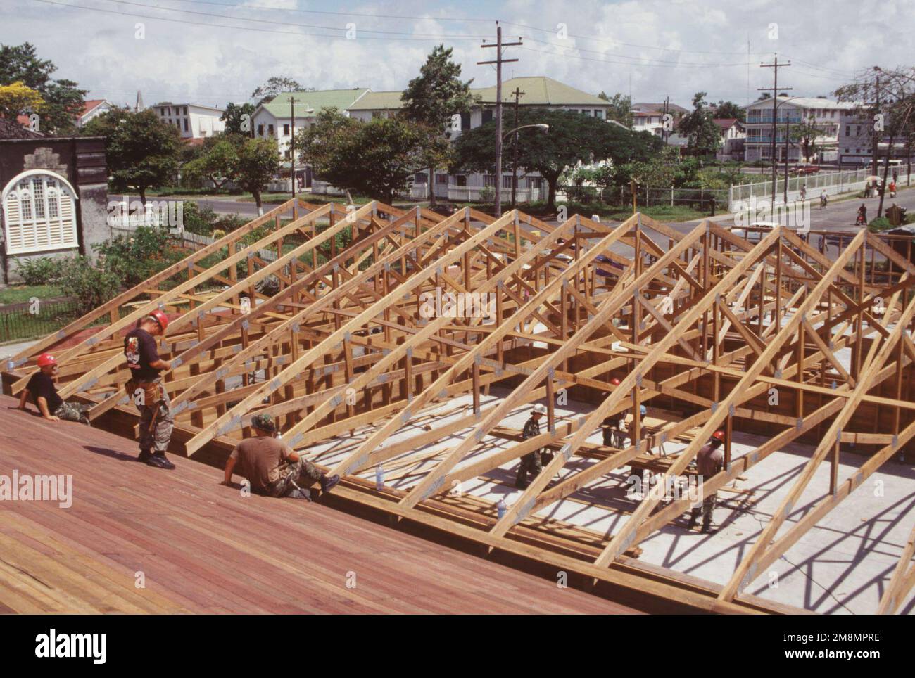 Members of 820th Rapid Engineer Deployable Heavy Operations Repair ...