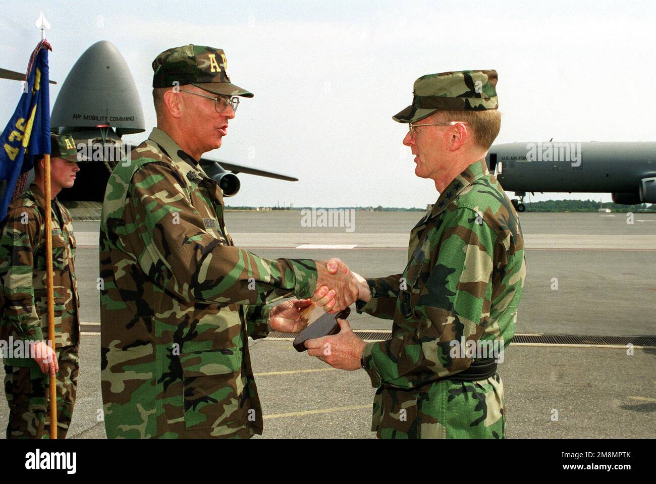 LGEN John W. Handy, Commander 21st Air Force, McGuire Air Force Base ...