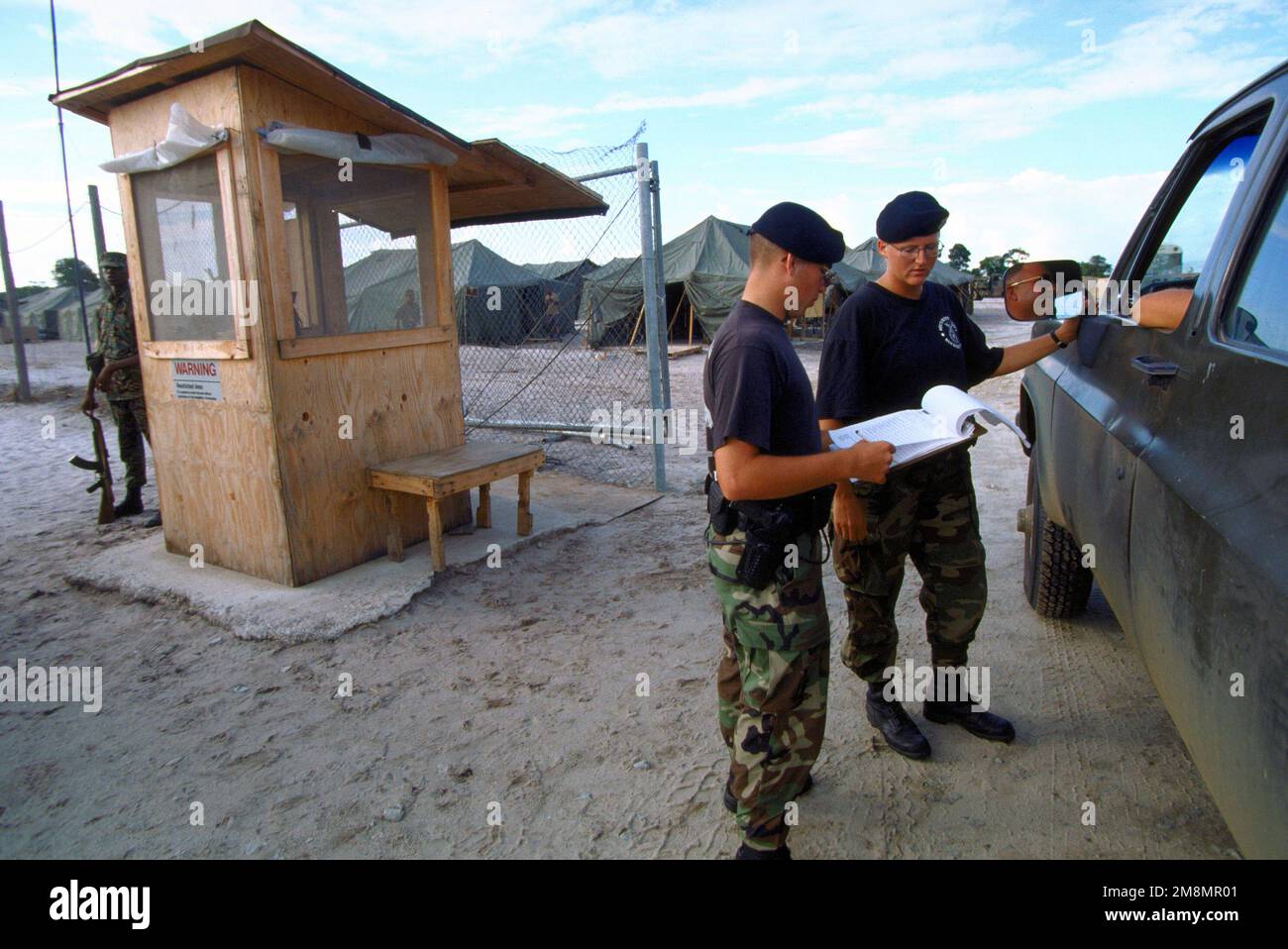 AIRMAN 1ST Class Chris Stein and STAFF SGT. Denise Watson, Air National ...