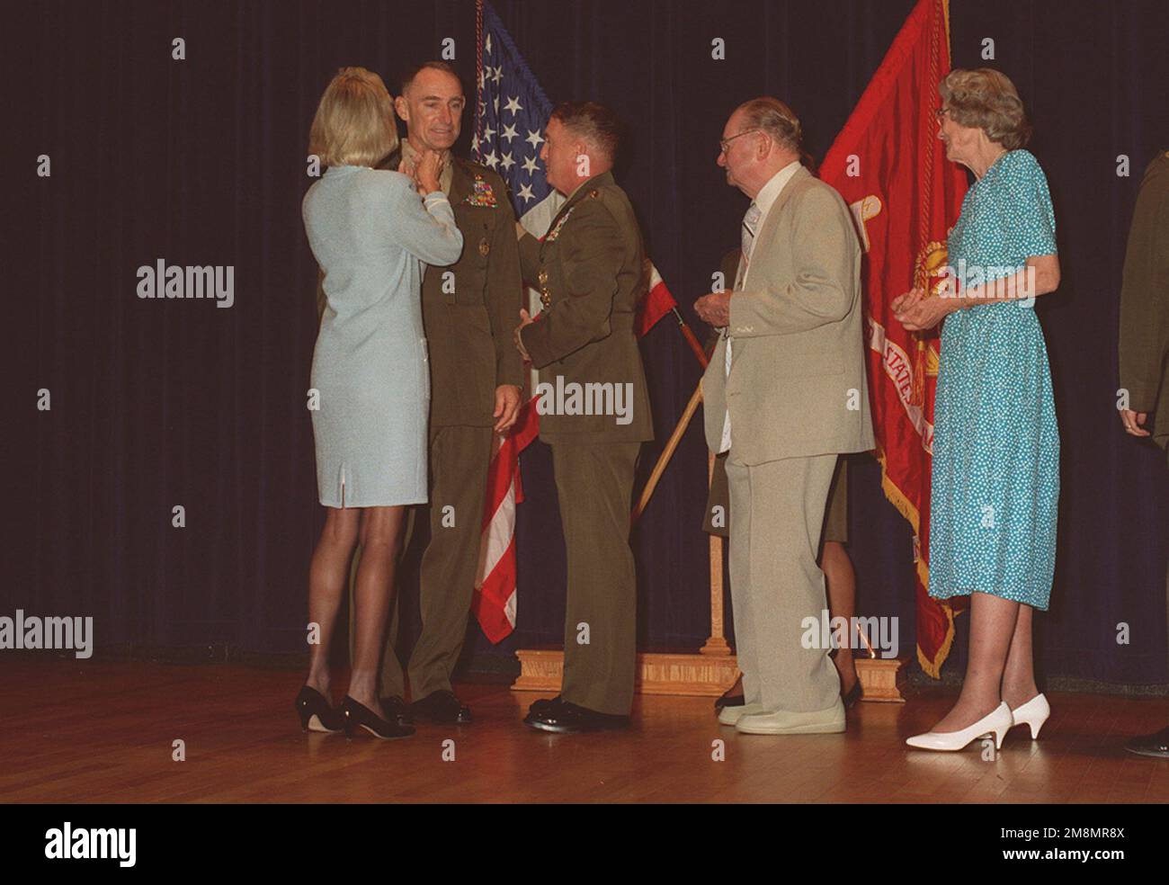 LT. GEN. John E. Rhodes is promoted to his current rank by General ...