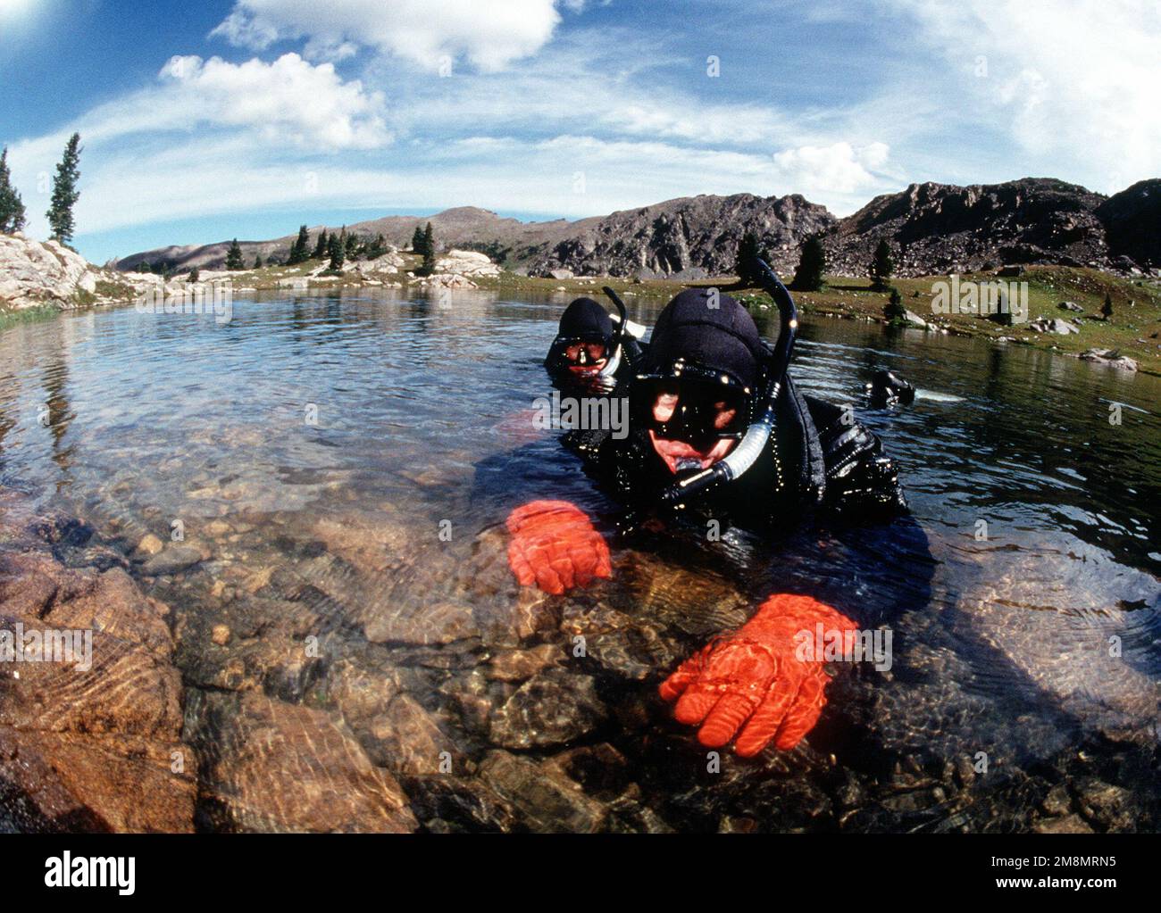 Naval Explosive Ordnance Disposal technicians Quartermaster Second ...