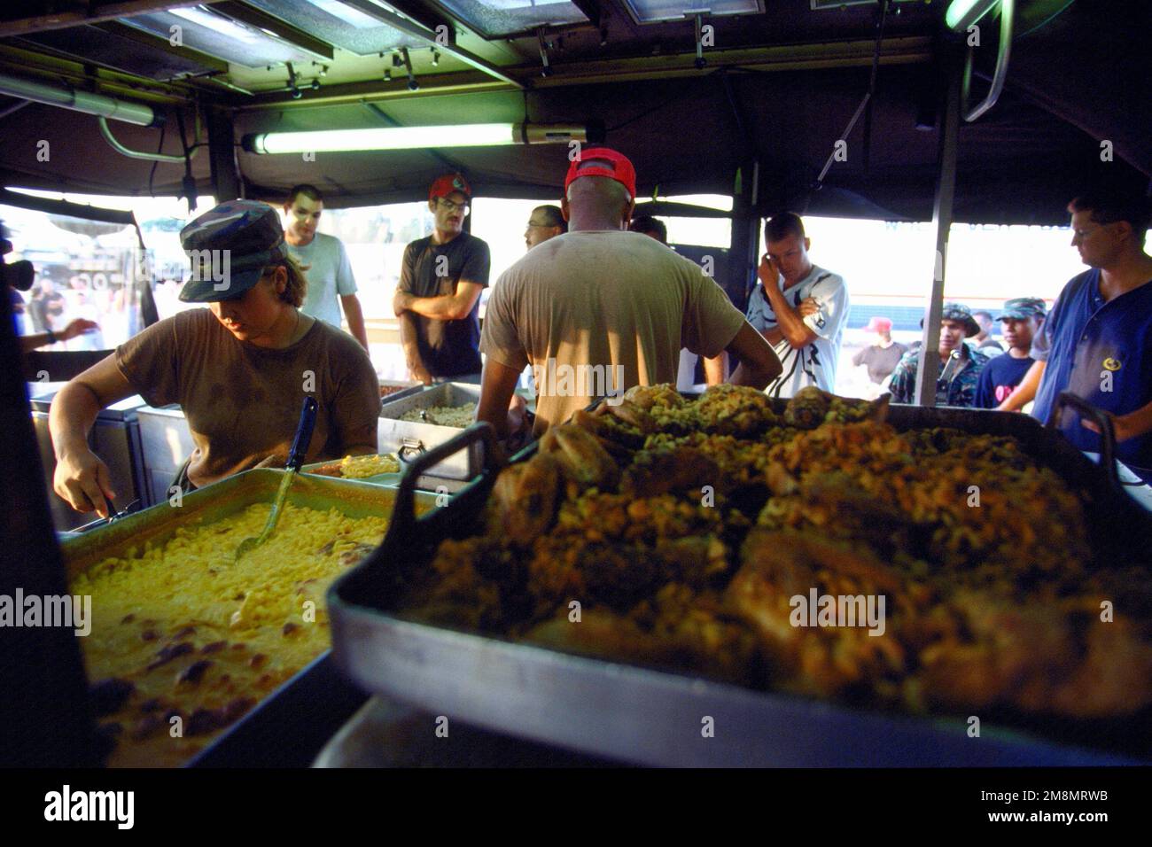 Military mobile field kitchen hi-res stock photography and images - Alamy