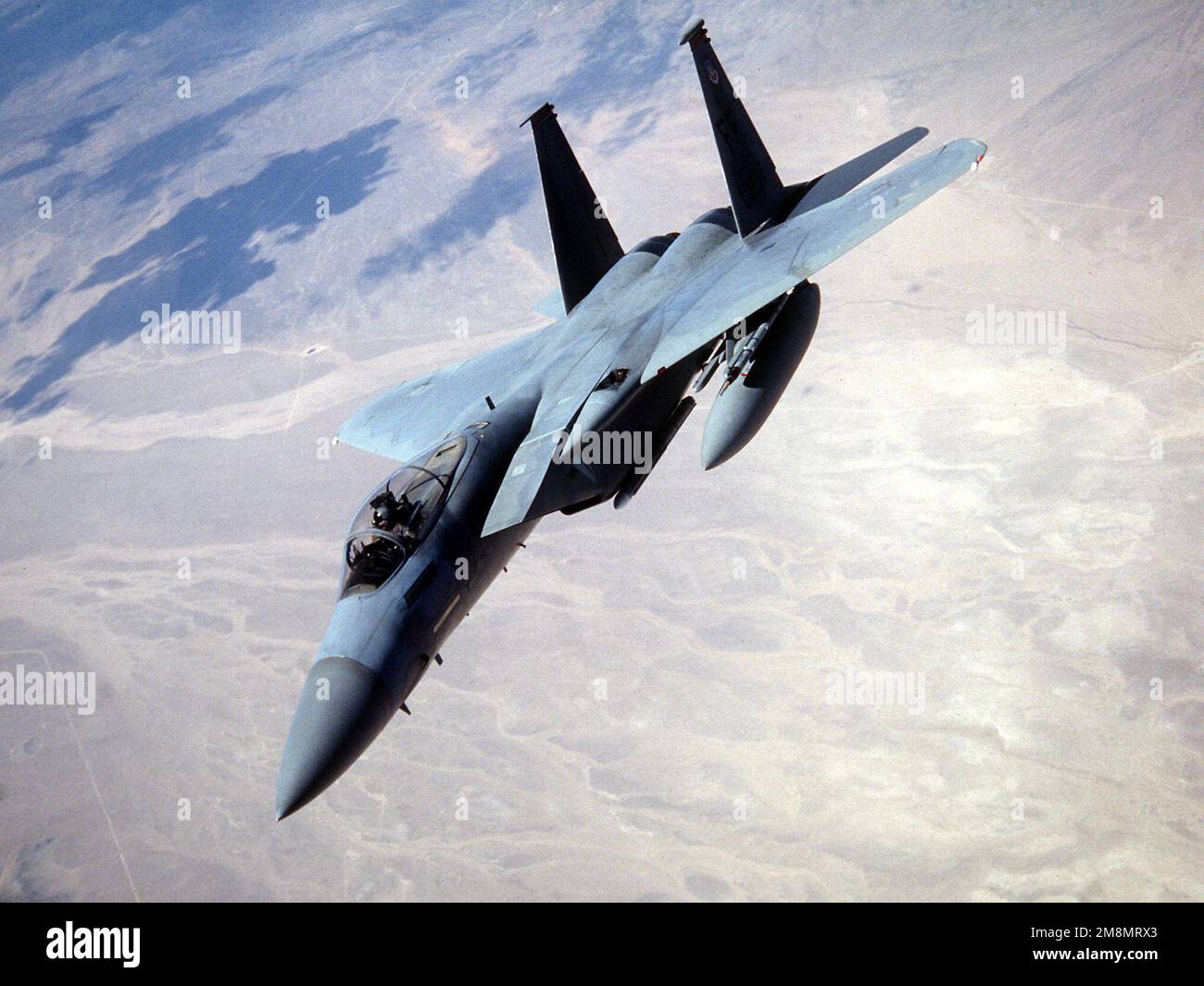 F-15C and F-15E model fighters from the U.S. Air Force Fighter Weapons ...