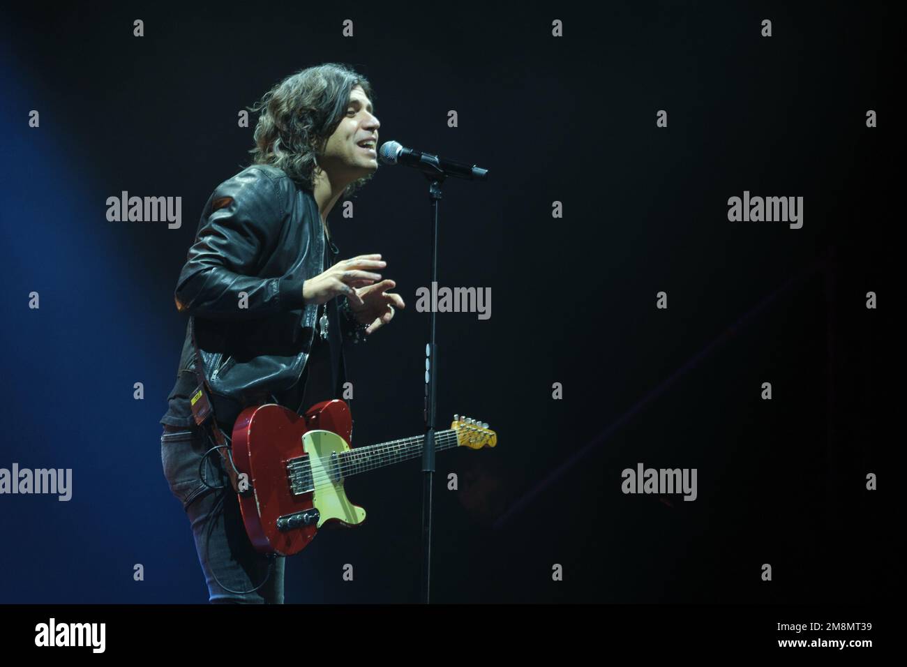 Madrid, Spain. 14th Jan, 2023. Singer Raul Gutierrez, better known as ...