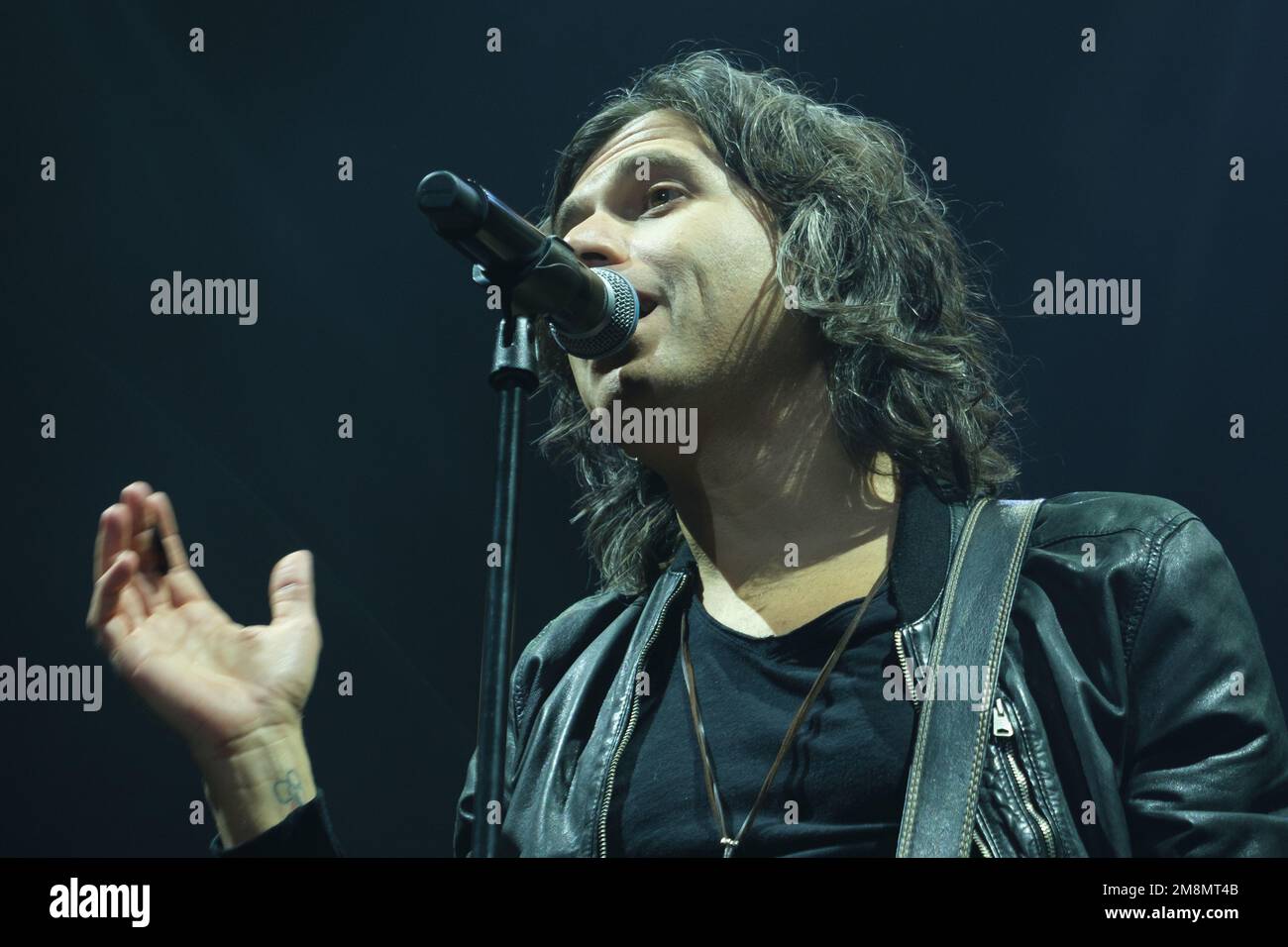 Madrid, Spain. 14th Jan, 2023. Singer Raul Gutierrez, better known as ...