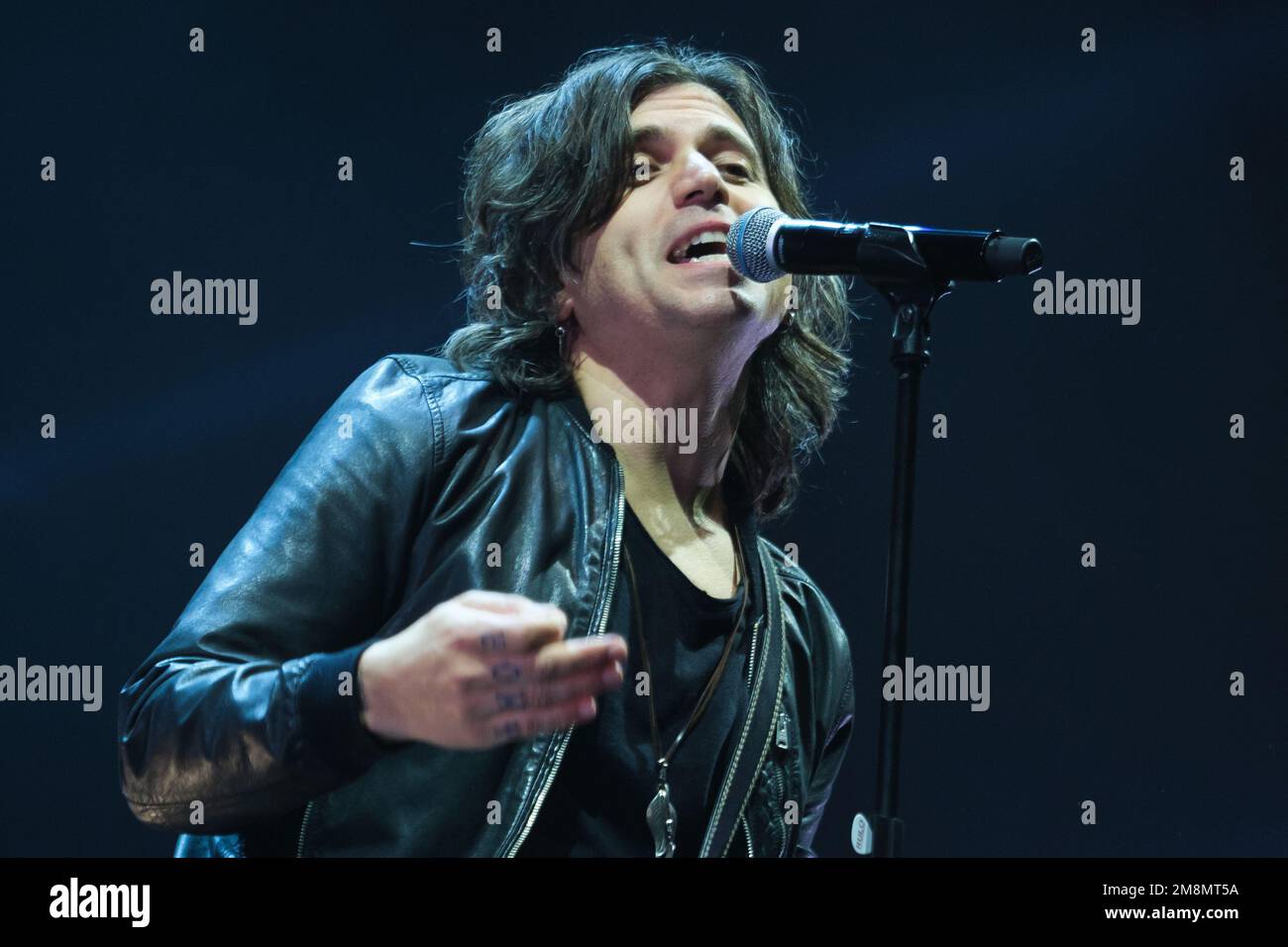 Madrid, Spain. 14th Jan, 2023. Singer Raul Gutierrez, better known as ...