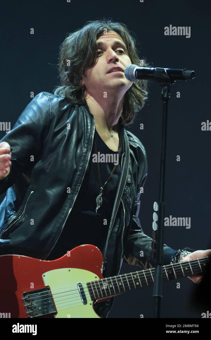 Madrid, Spain. 14th Jan, 2023. Singer Raul Gutierrez, better known as ...