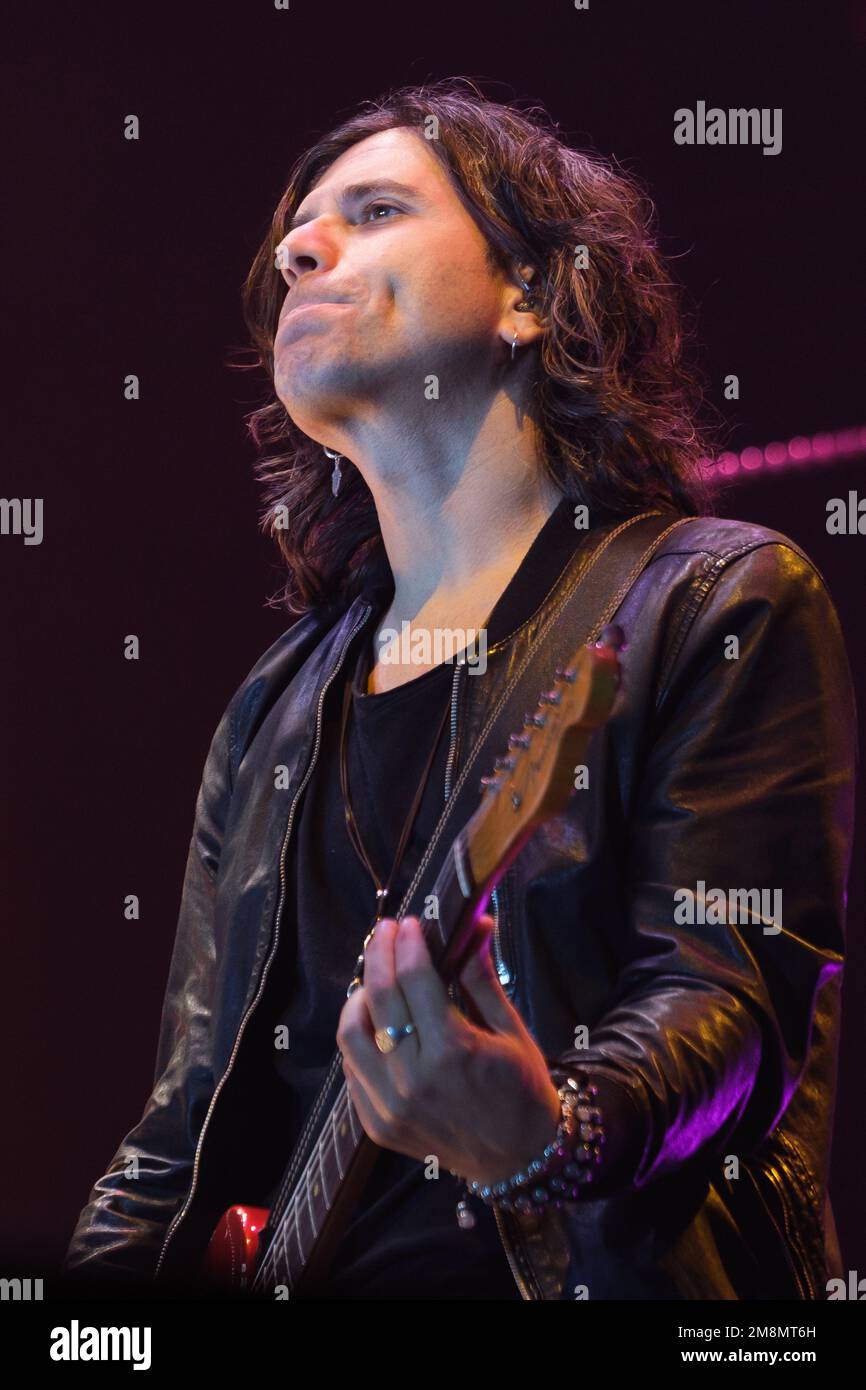 Madrid, Spain. 14th Jan, 2023. Singer Raul Gutierrez, better known as ...