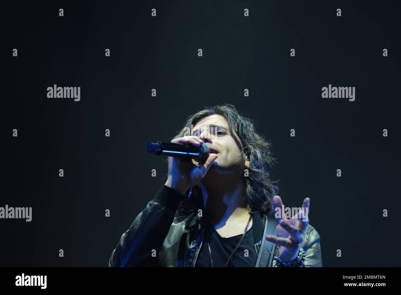 Madrid, Spain. 14th Jan, 2023. Singer Raul Gutierrez, better known as ...