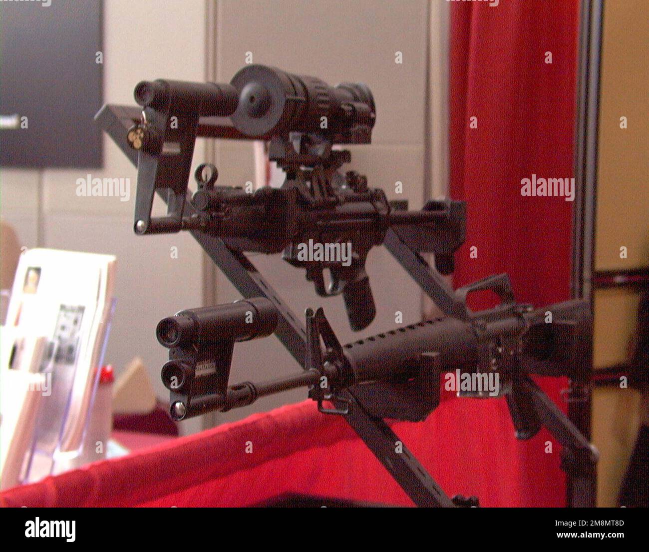 The Small Arms Collimator (SAC), designed to zero weapons without the ...