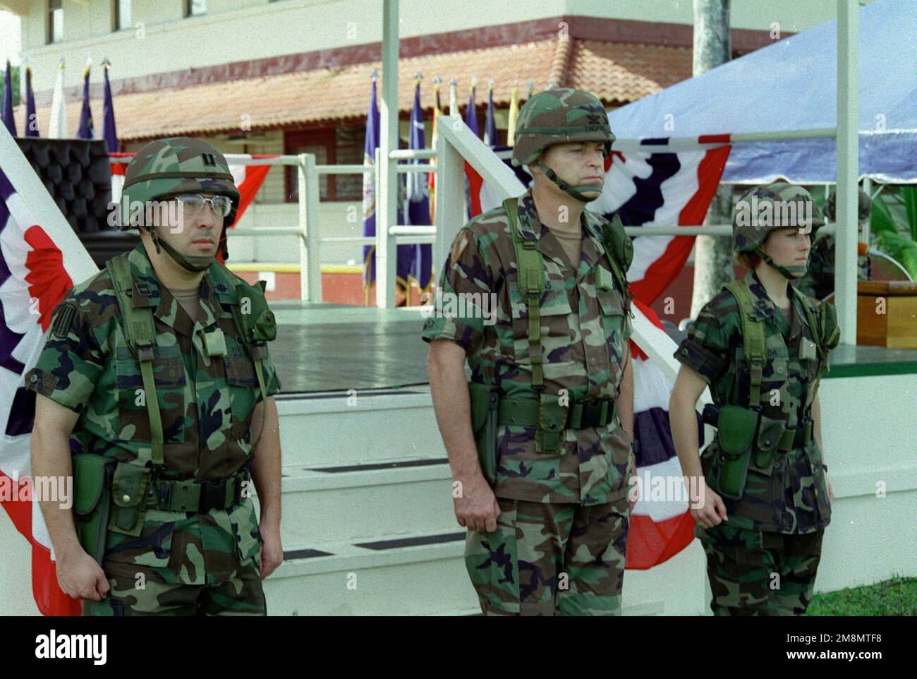 CAPT. Edward J. Daes (left), Headquarters and Headquarters Company ...